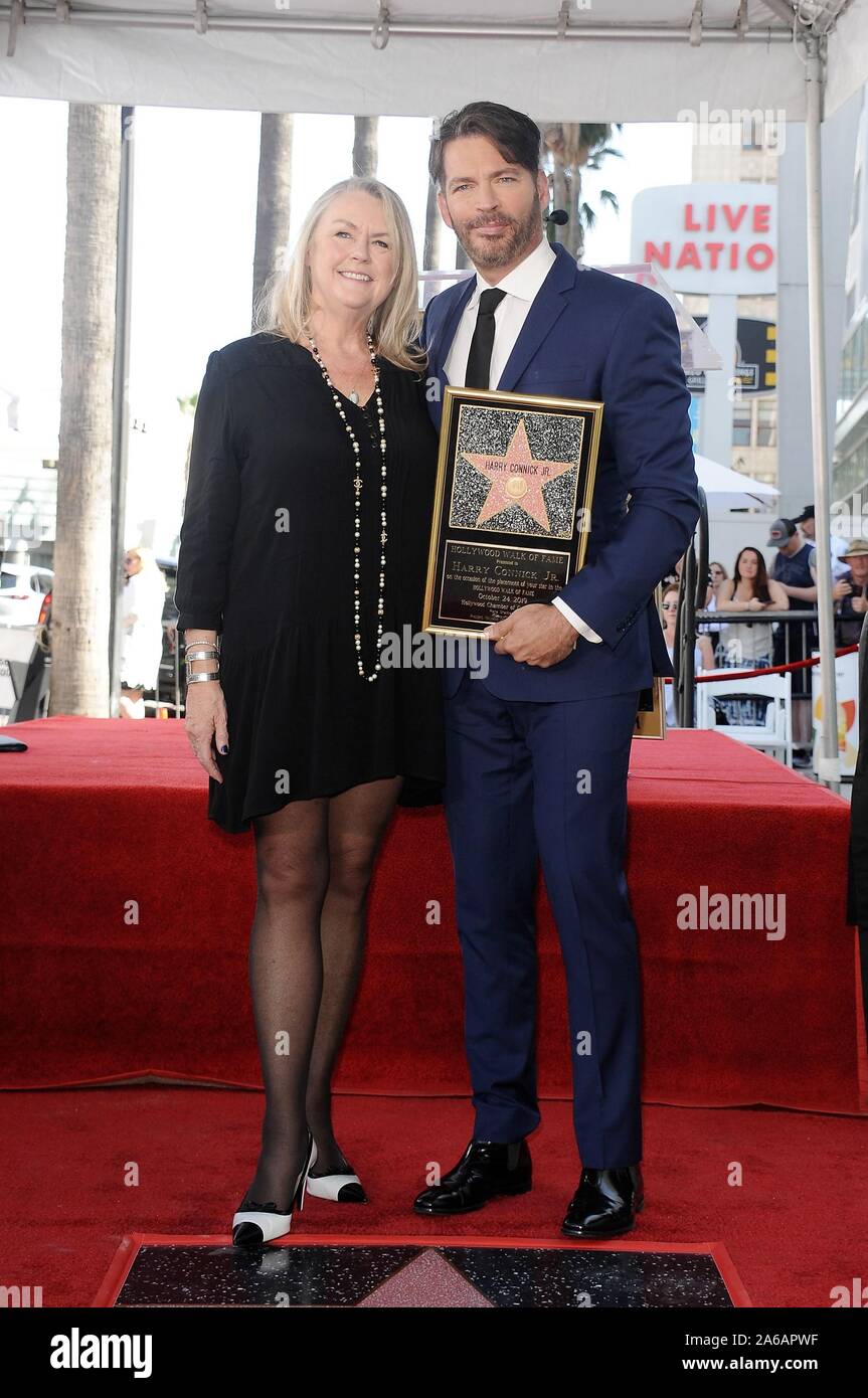 Los Angeles, CA. 24th Oct, 2019. Trish Kinane, Harry Connick Jr. at the ...