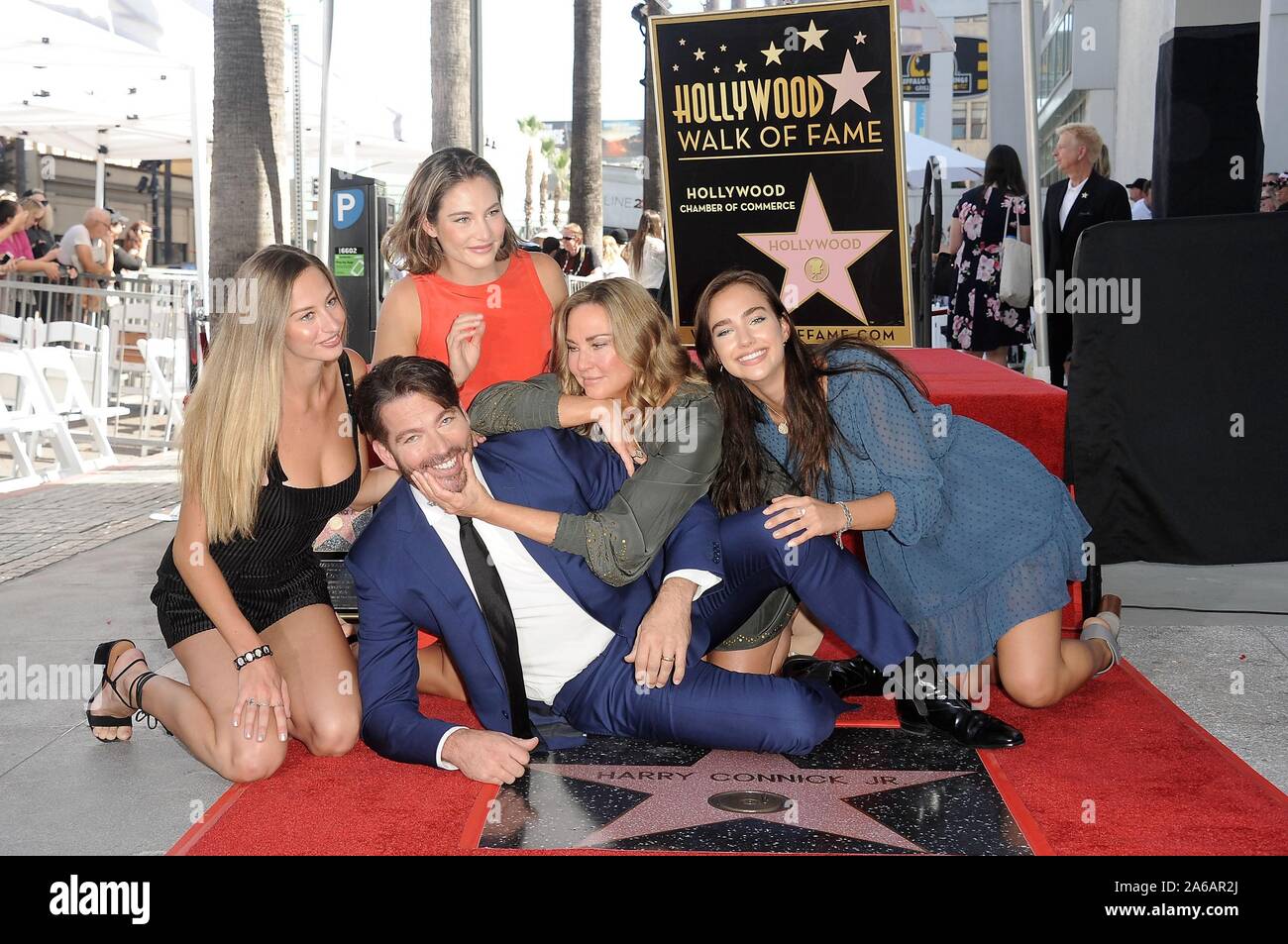Los Angeles, CA. 24th Oct, 2019. Gerogia Connick, Harry Connick Jr ...