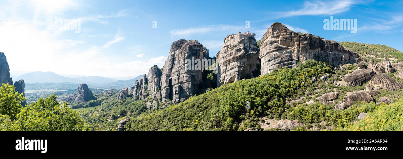 abbey, architecture, beautiful, blue, church, cliff, clouds, day ...