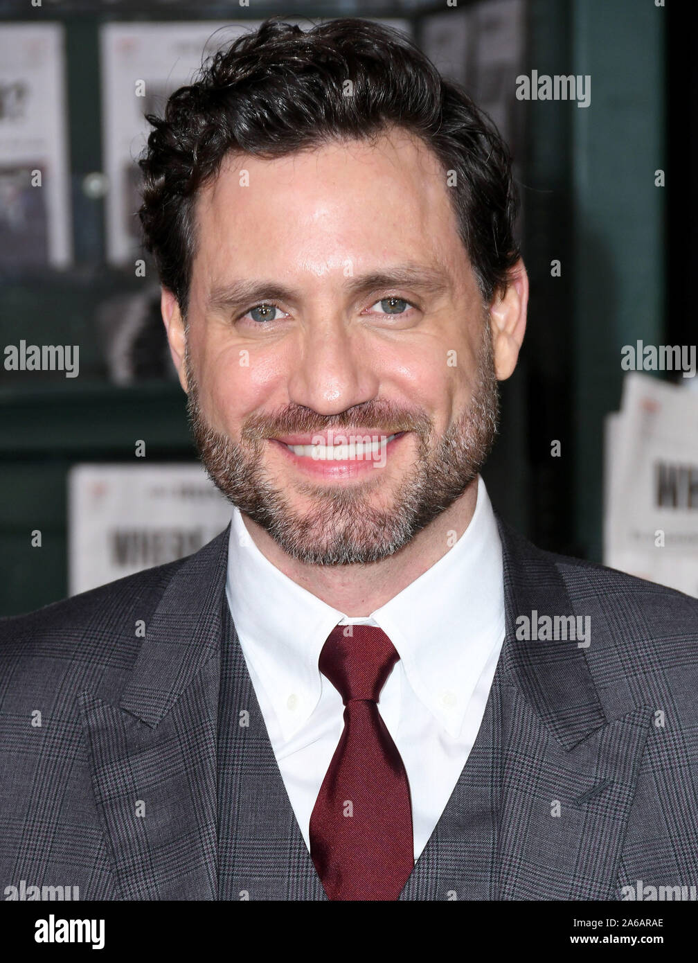 24 October 2019 -Hollywood, California - Edgar Ramirez. "The Irishman ...