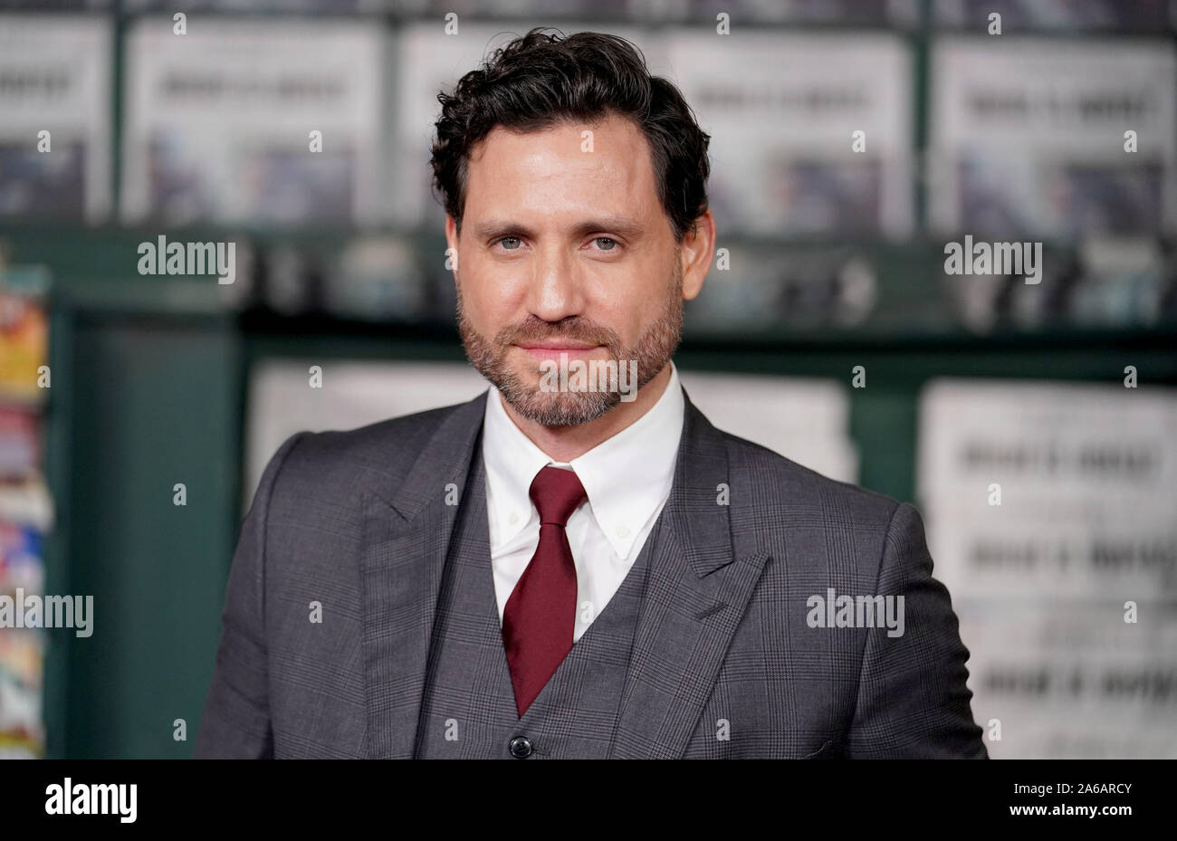 24 October 2019 -Hollywood, California - Edgar Ramirez. "The Irishman ...