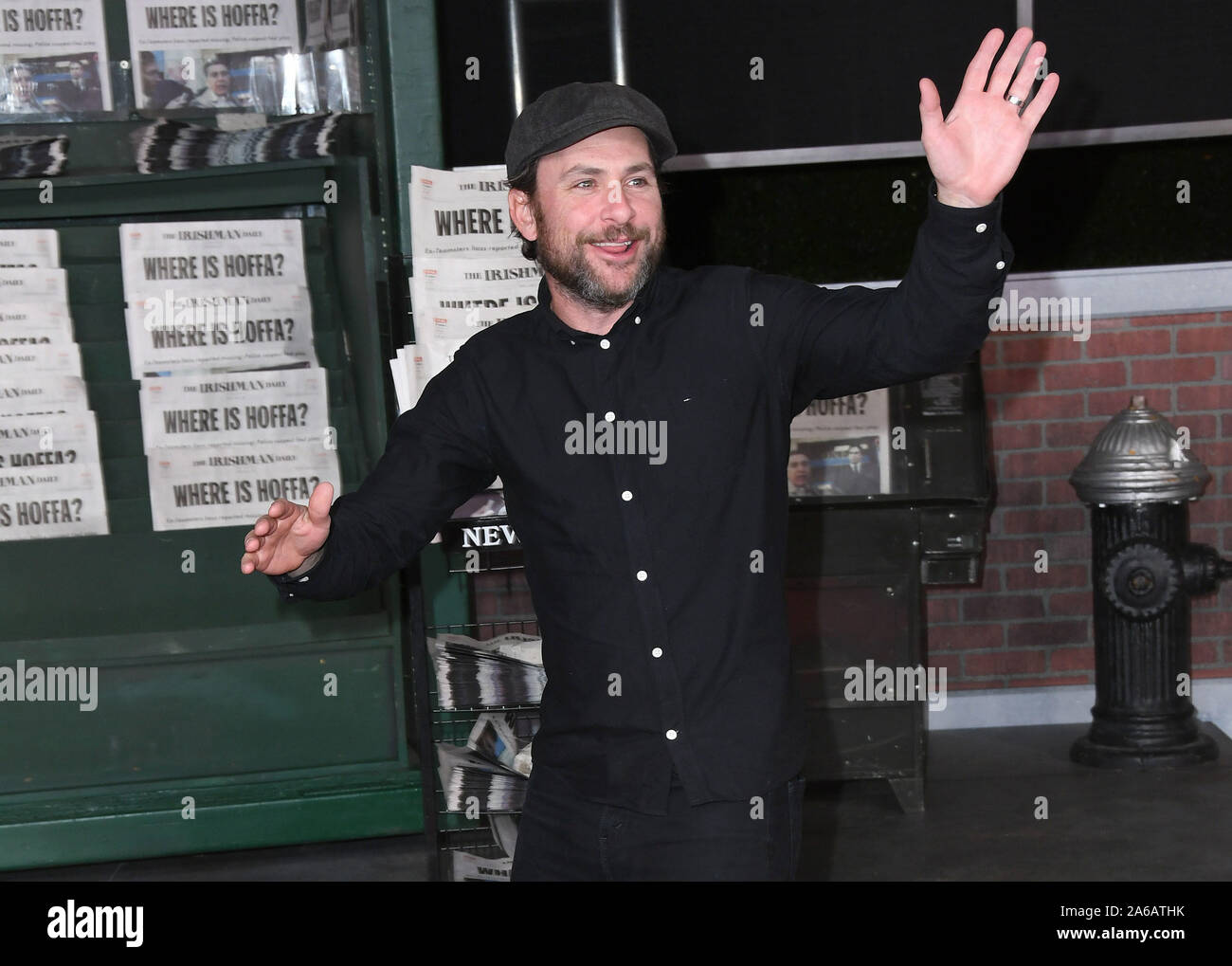 24 October 2019 -Hollywood, California - Charlie Day. "The Irishman ...