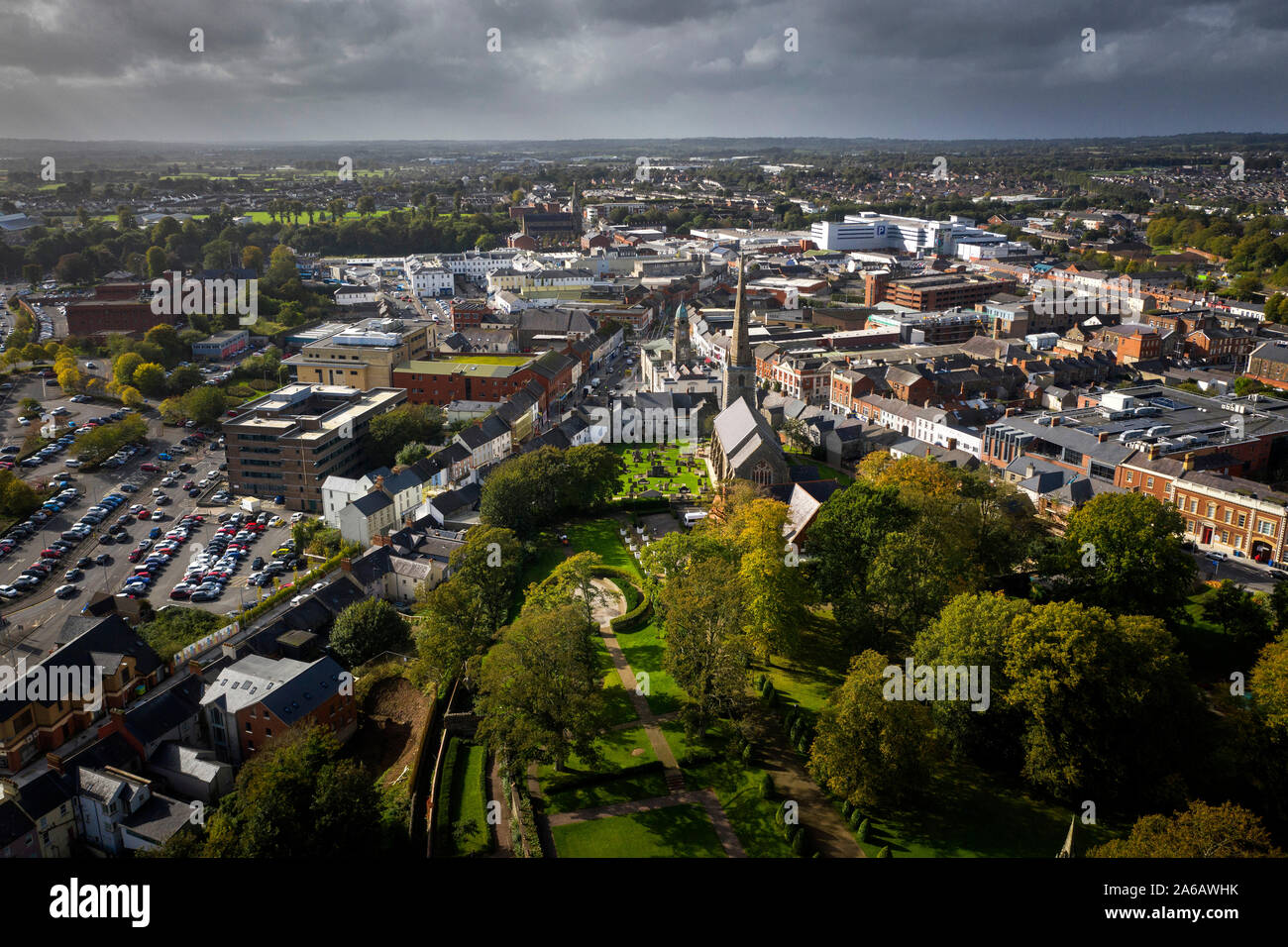 Lisburn aerial hi-res stock photography and images - Alamy