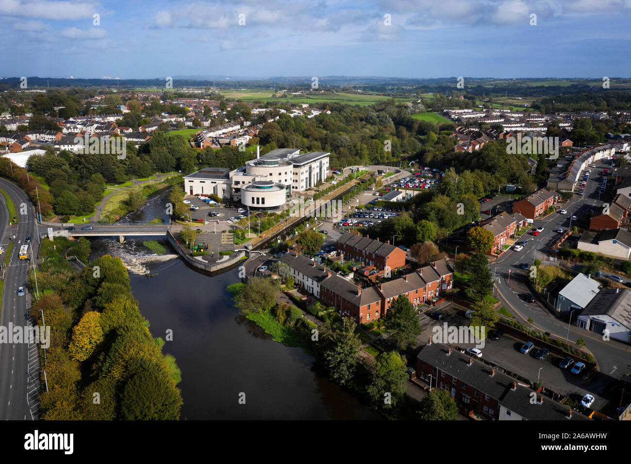 Lisburn aerial hi-res stock photography and images - Alamy