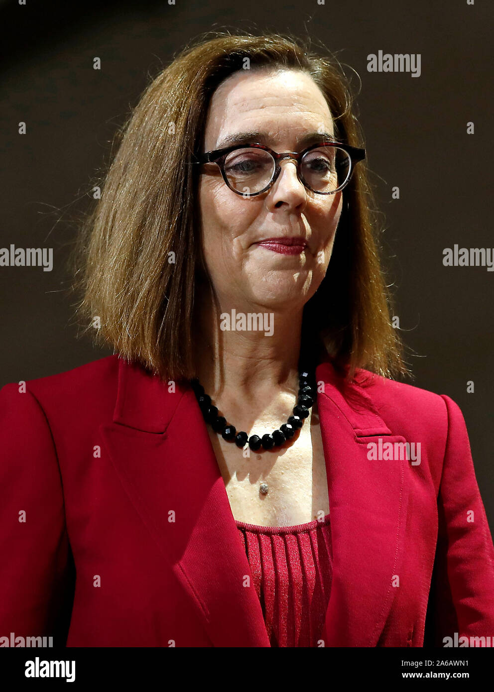 Governor of Oregon Kate Brown Stock Photo - Alamy