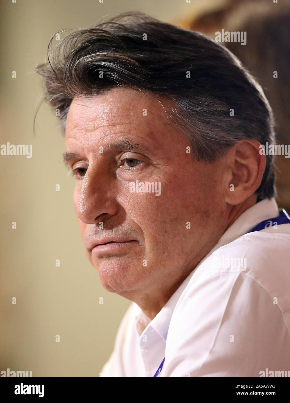 IAAF President Sebastian Coe Stock Photo - Alamy