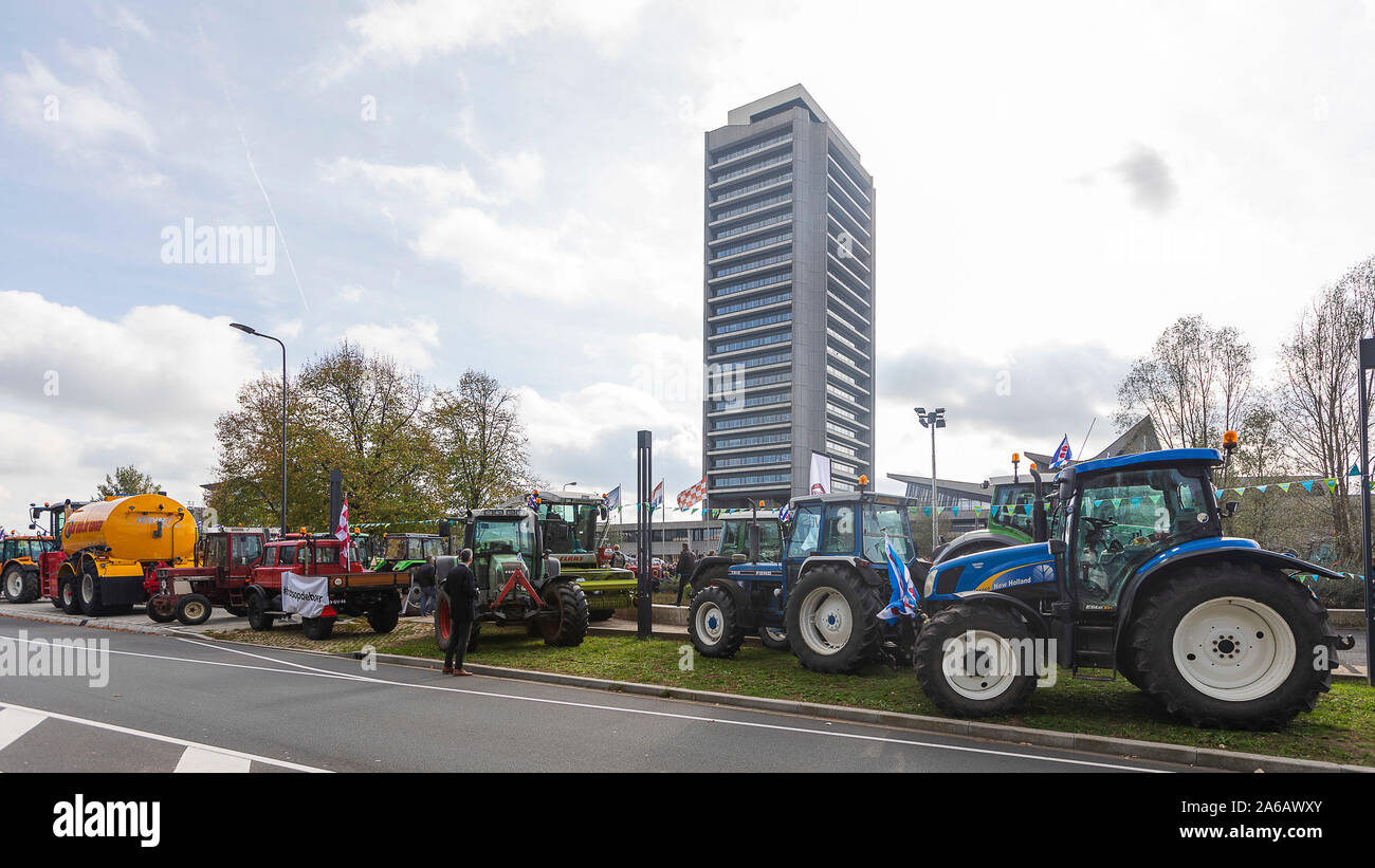 DEN BOSCH, Farmers Protest Brabant, 25-10-2019. Farmers from the ...