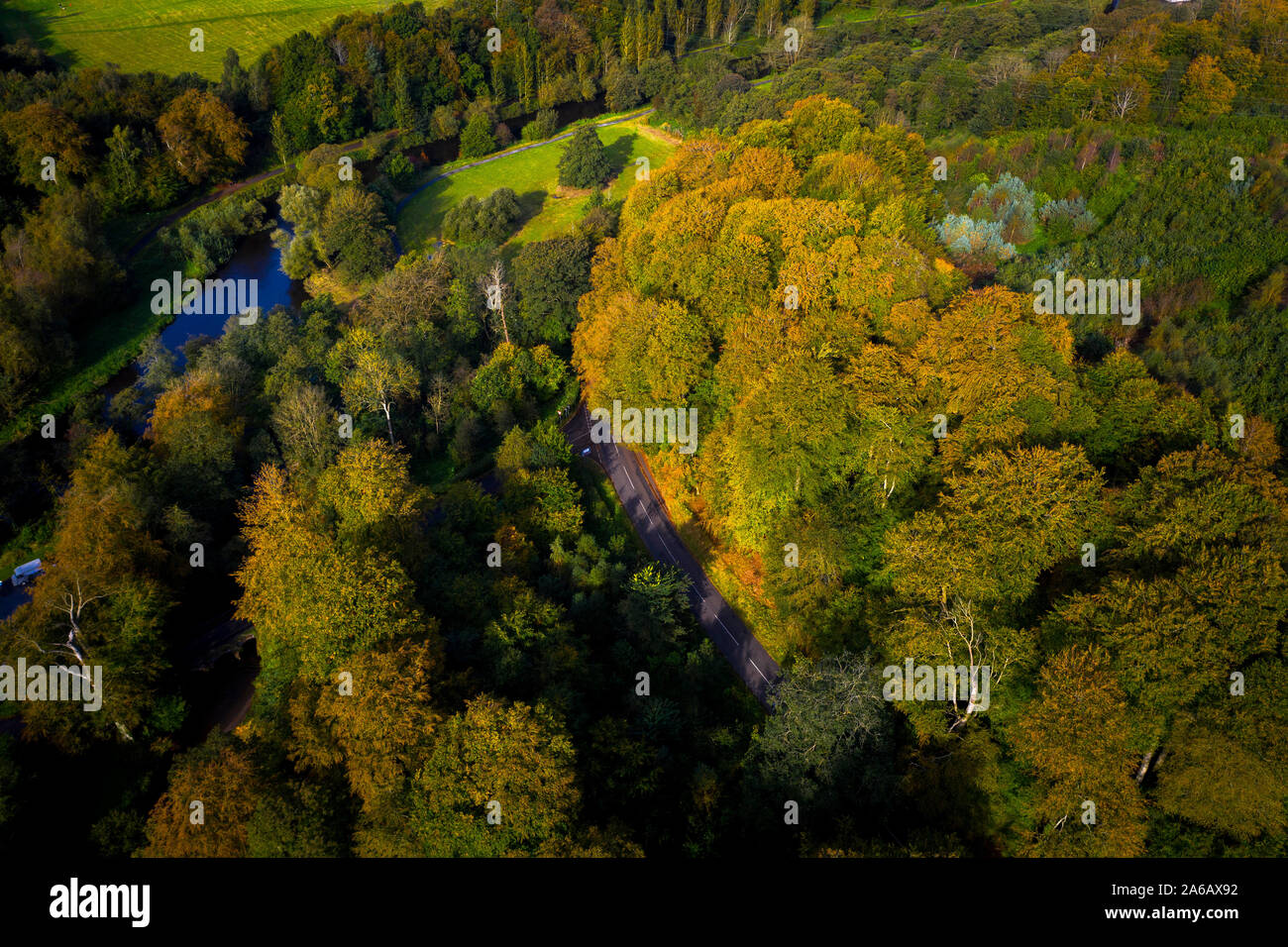 Minnowburn Beaches and River Lagan Belfast Stock Photo - Alamy