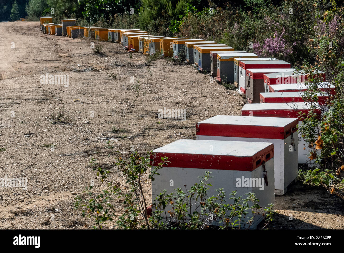 Greek Beehives High Resolution Stock Photography and Images - Alamy