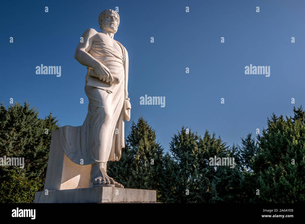 Aristotle stagira hi-res stock photography and images - Alamy
