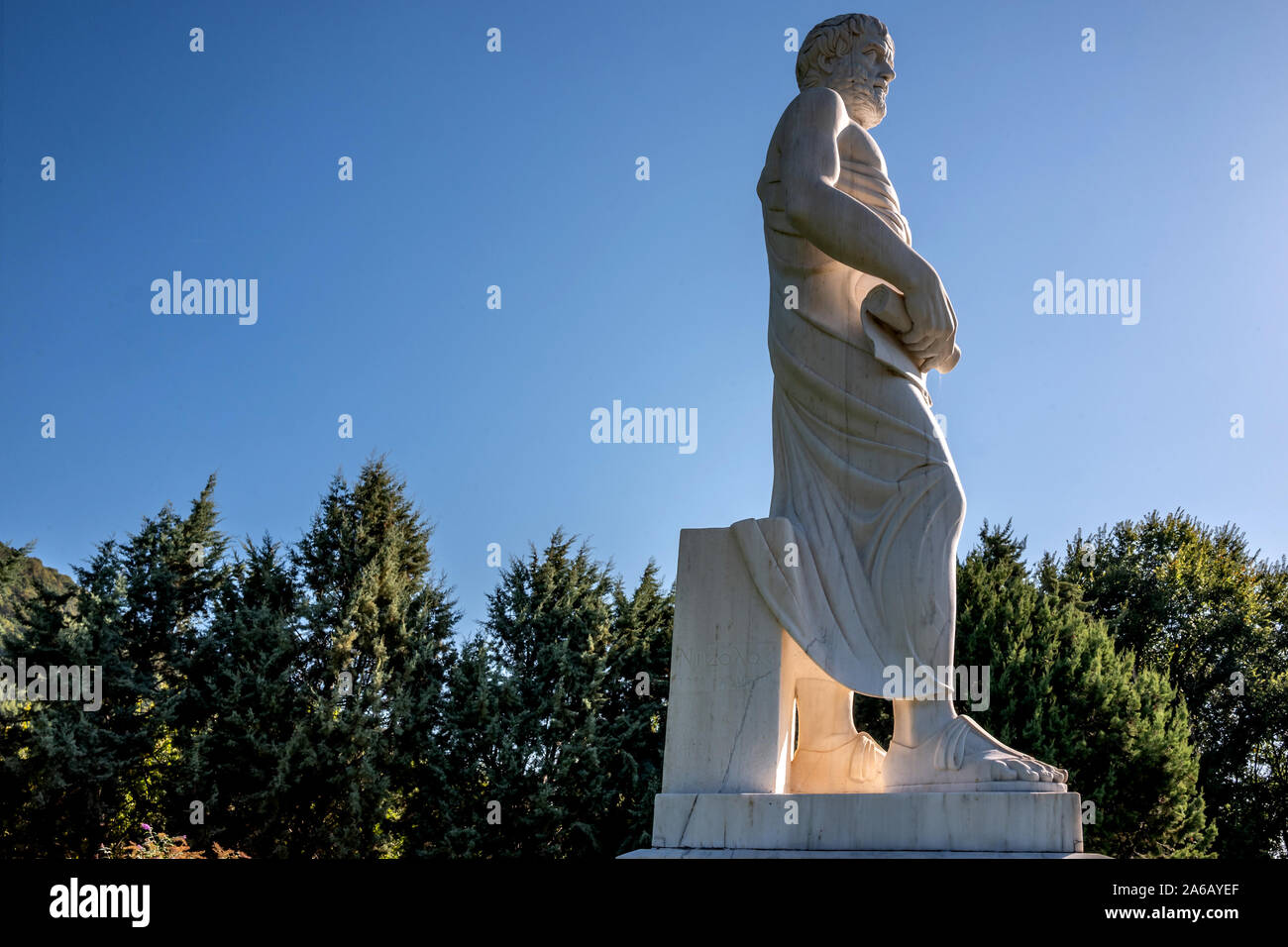 Aristotle stagira hi-res stock photography and images - Alamy