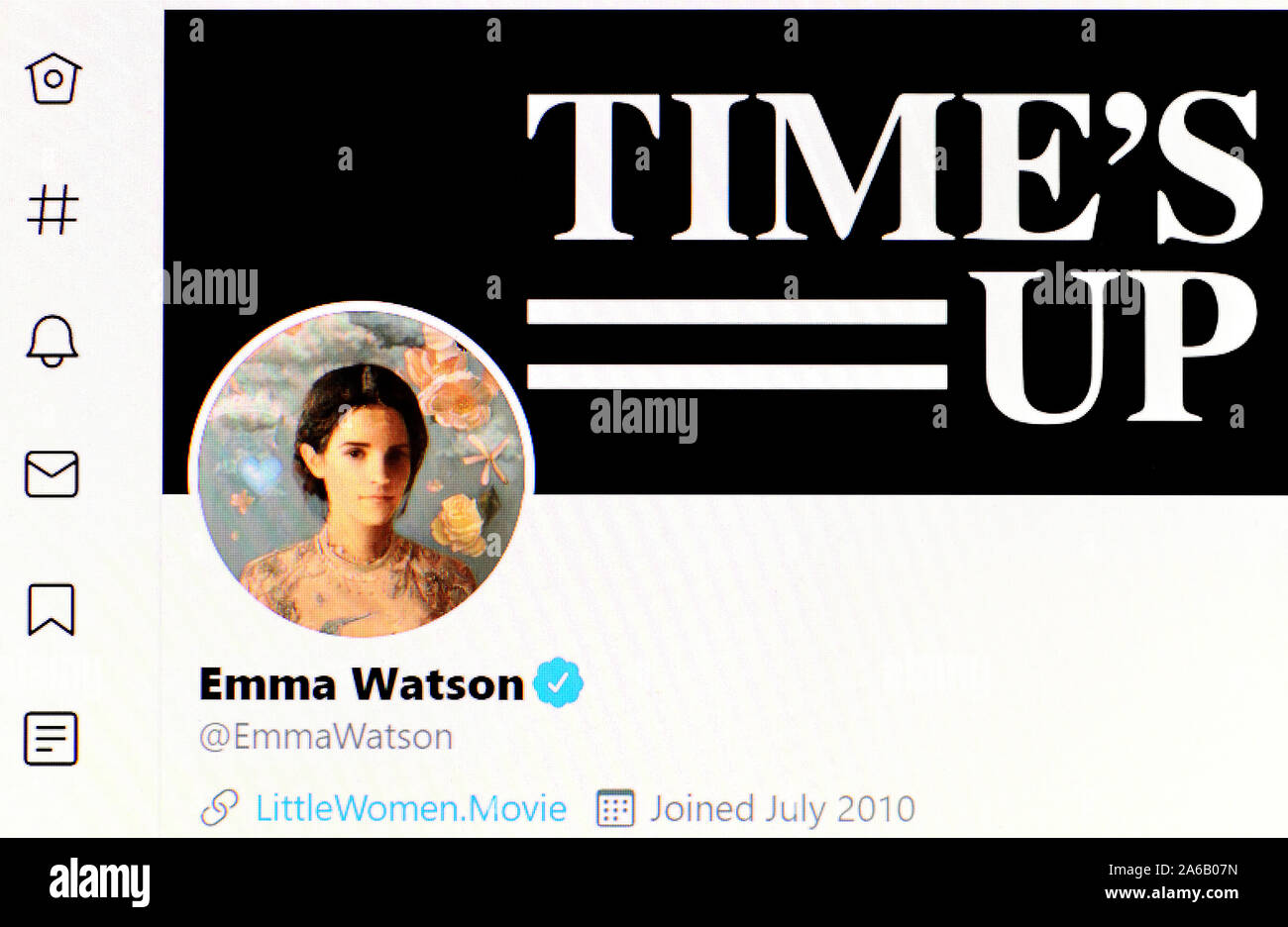 Actress emma watson hi-res stock photography and images - Alamy