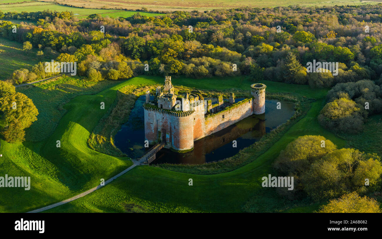 Aerial Castle Britain High Resolution Stock Photography and Images - Alamy