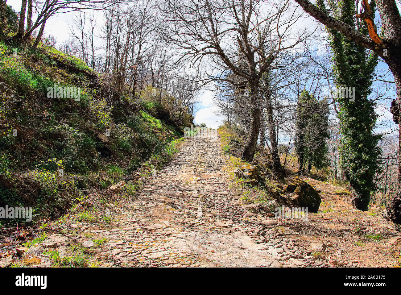 Ancient roman road in hi-res stock photography and images - Alamy