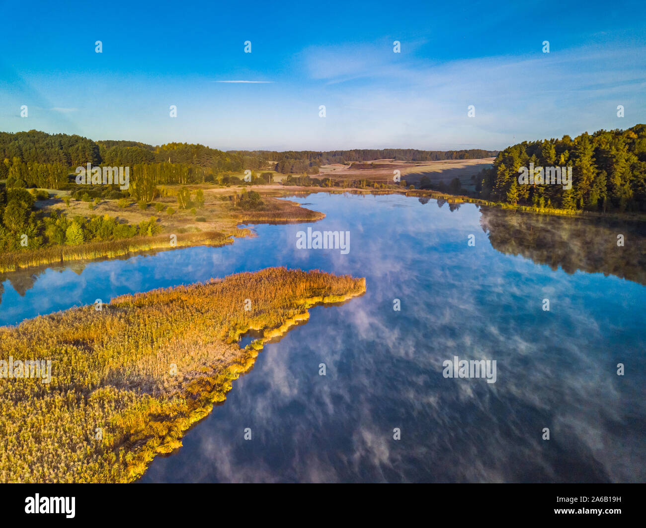 Beautiful lake on early spring hi-res stock photography and images - Alamy