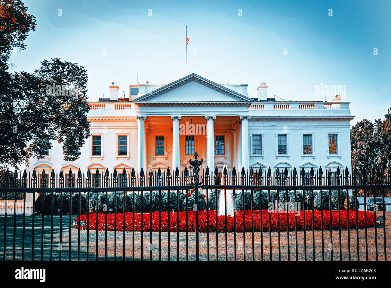 White house entrance hall dc hi-res stock photography and images - Alamy