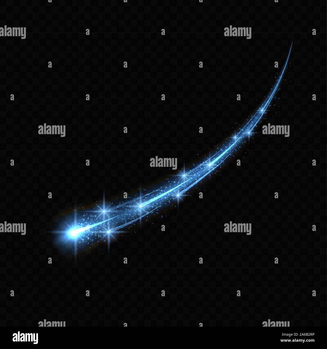 Space Shooting Star Bursting