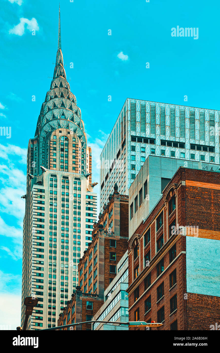 Chrysler Building is an Art Deco skyscraper in Midtown Manhattan, New ...