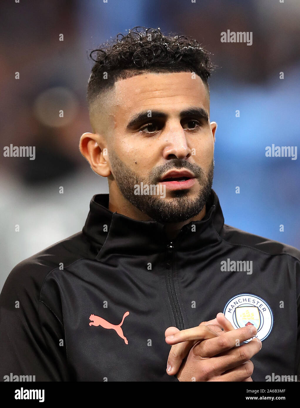 Manchester City's Riyad Mahrez Stock Photo - Alamy