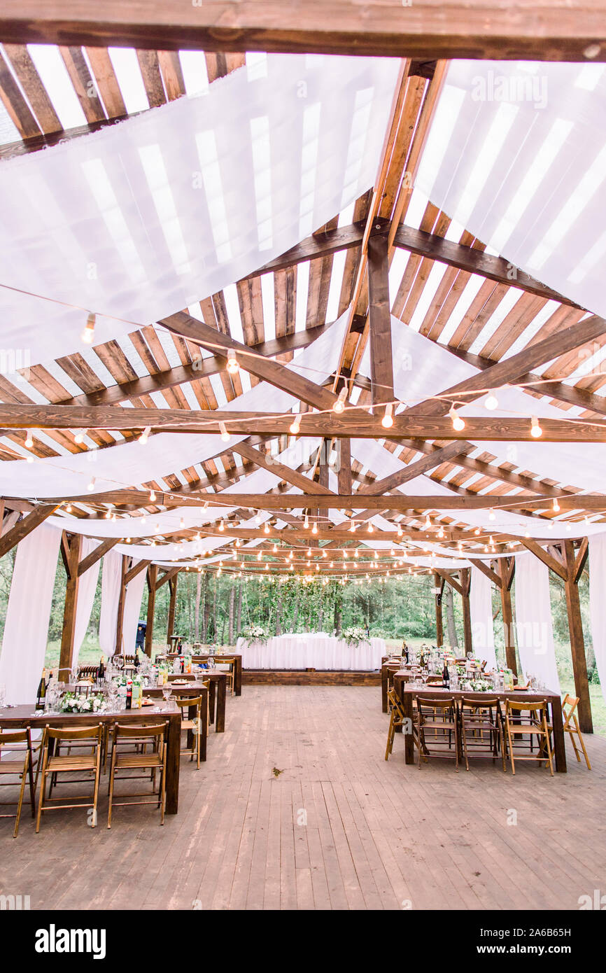 Rustic Wedding Tent