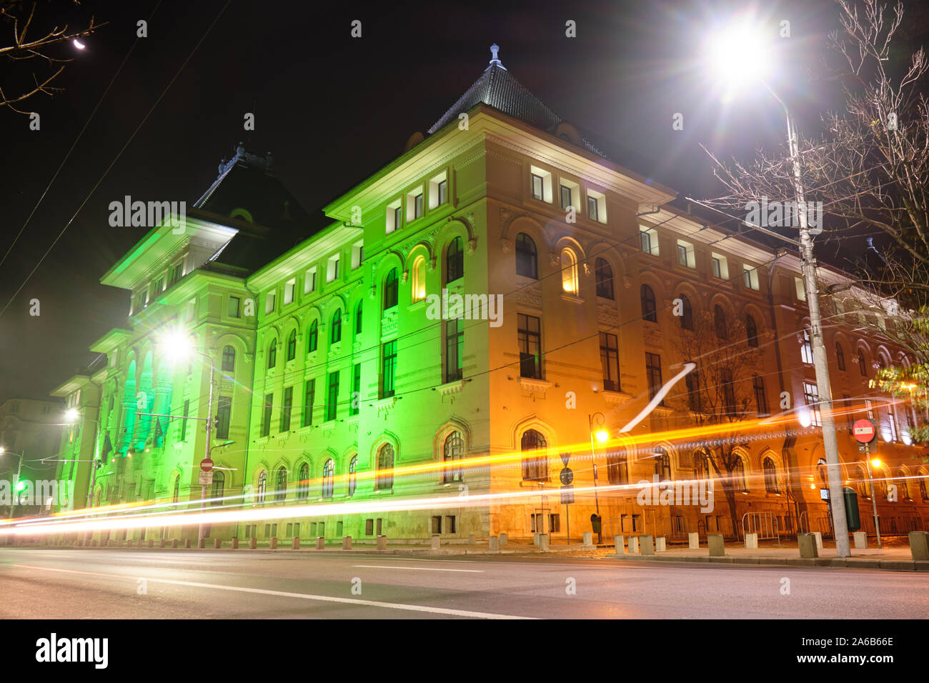 Bucharest, Romania - October 23, 2019: City Hall (Primaria Bucuresti ...