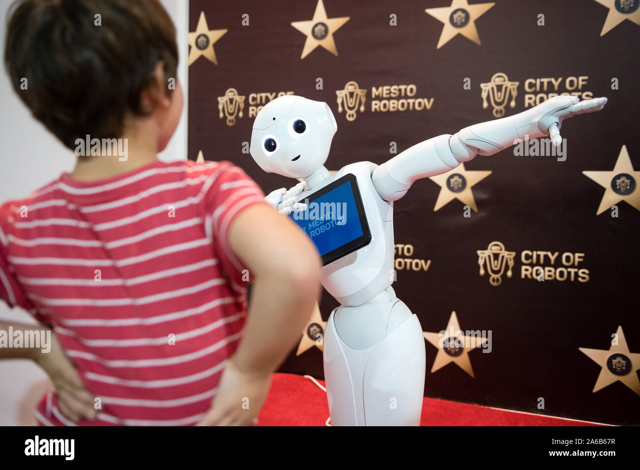 Humanoid robot pepper hi-res stock photography and images - Alamy