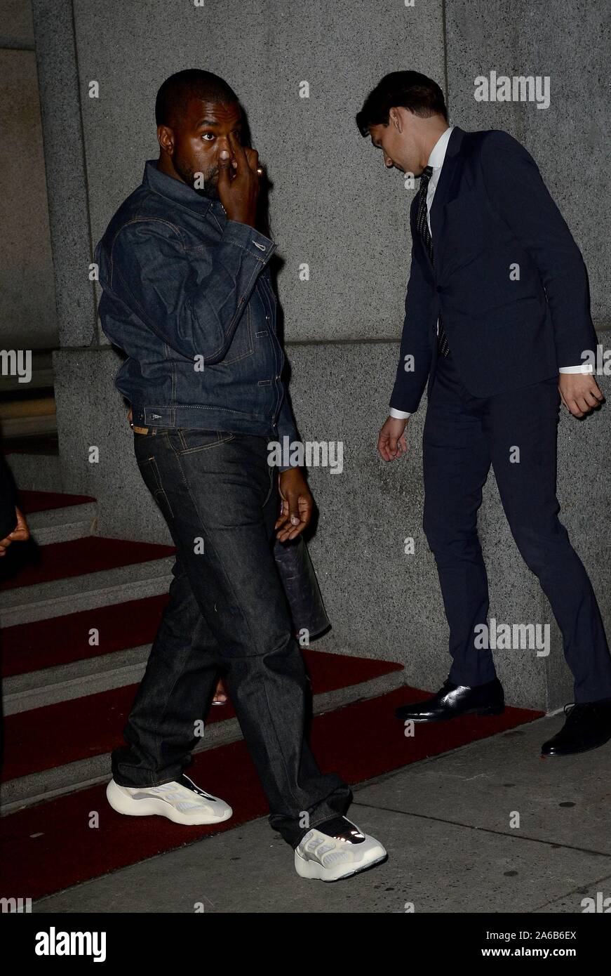 New York, NY, USA. 24th Oct, 2019. Kanye West out and about for ...