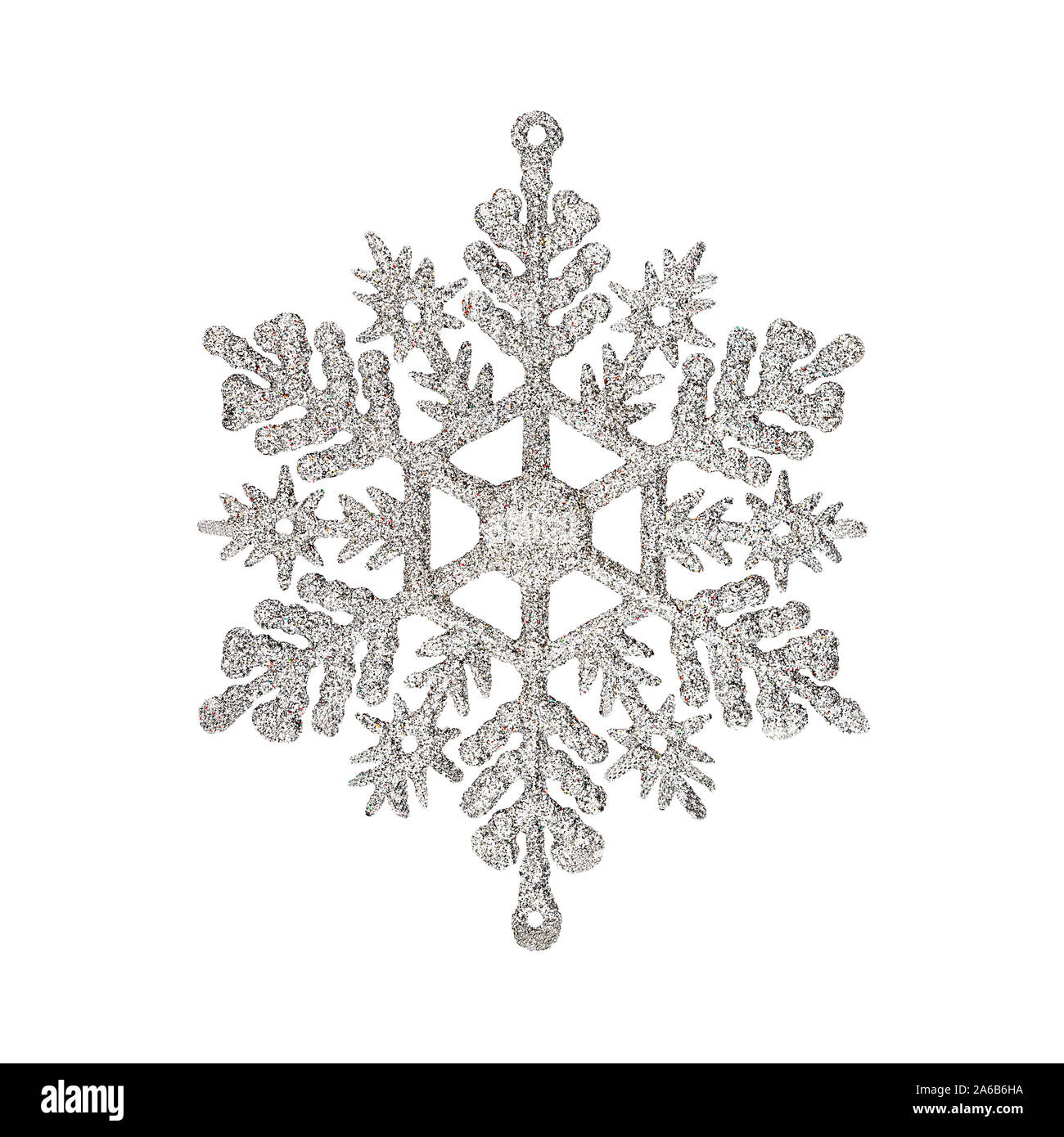 Silver Snowflake Clipart