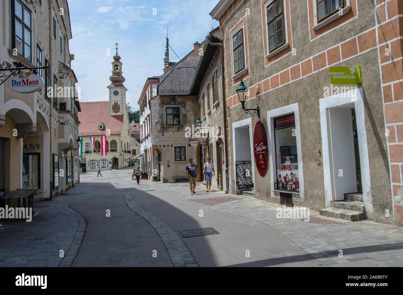 Mödling, capital of the Austrian district of the same name located 14 ...