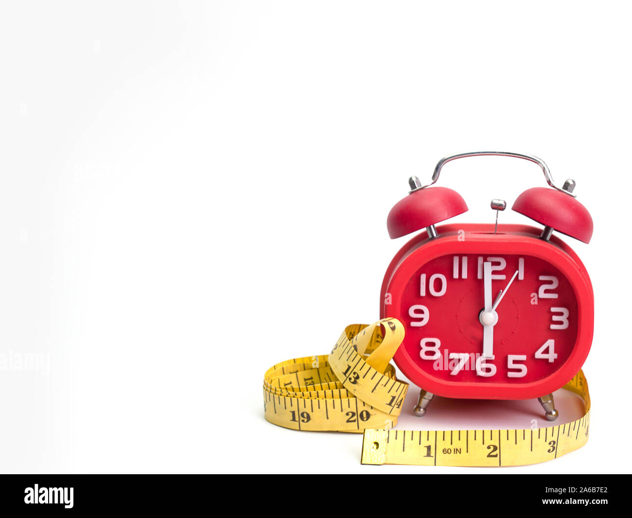 Clock tape measure hi-res stock photography and images - Alamy