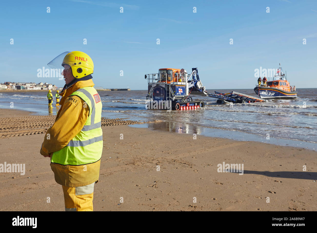 Rnli Lifeboat Launching High Resolution Stock Photography and Images ...