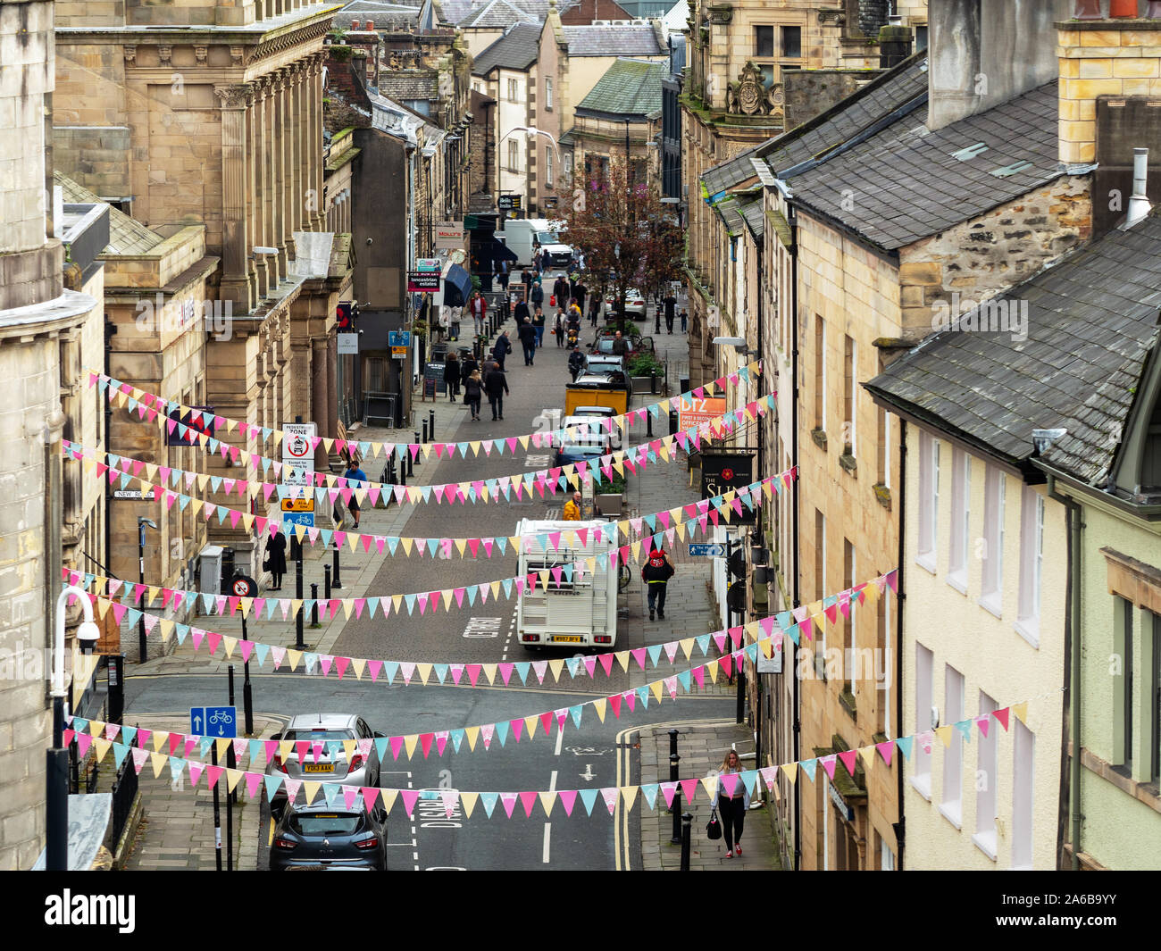 Church Street, Lancaster, Lancashire, England, UK Stock Photo - Alamy