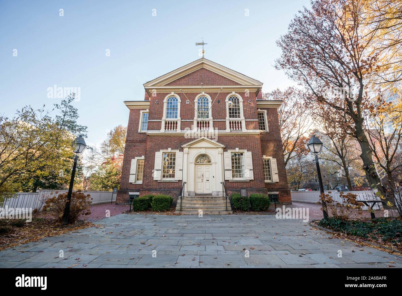 Historical Building of Carpenters’ Hall in Autumn Stock Photo - Alamy