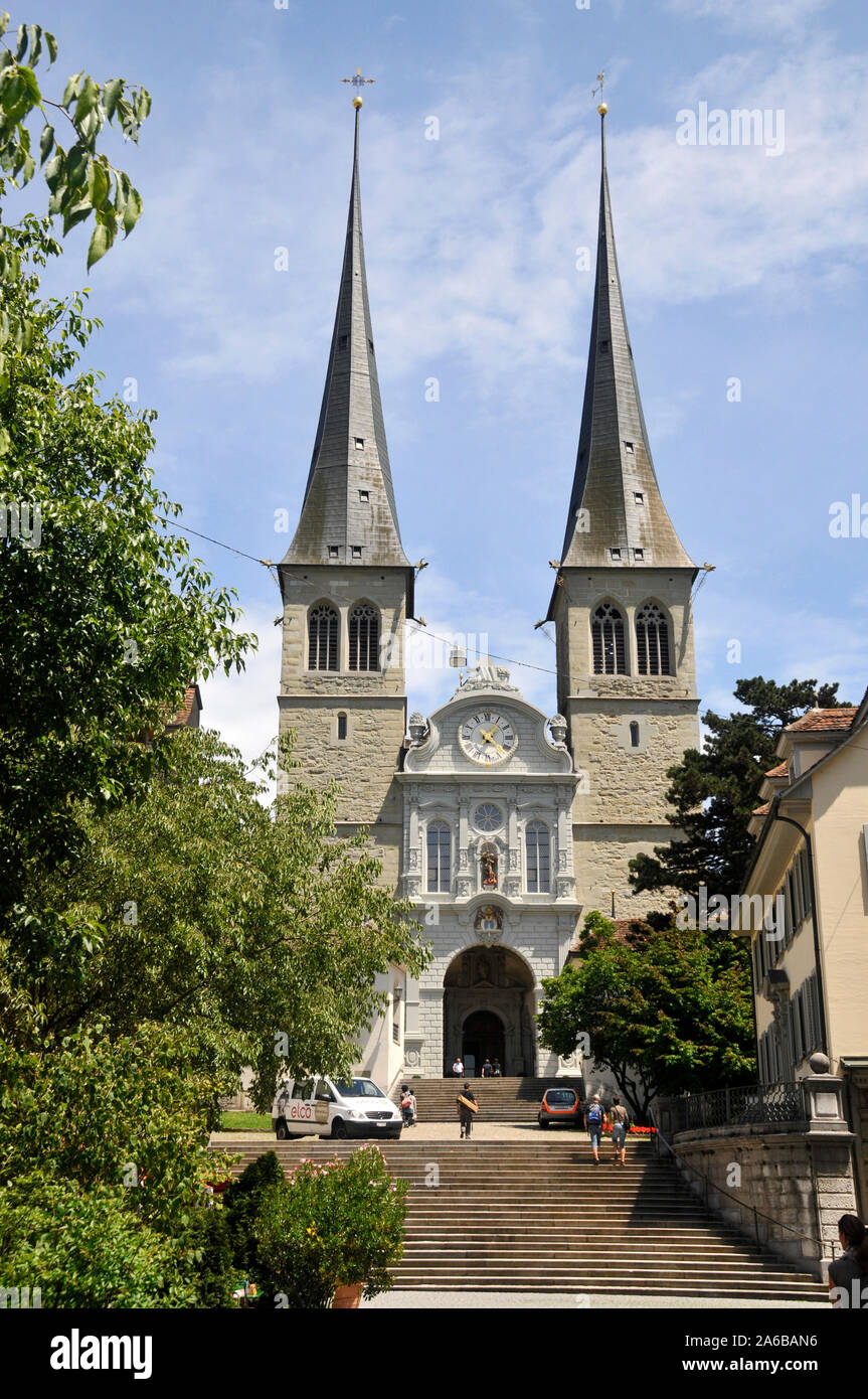 Lucernes parish church hi-res stock photography and images - Alamy