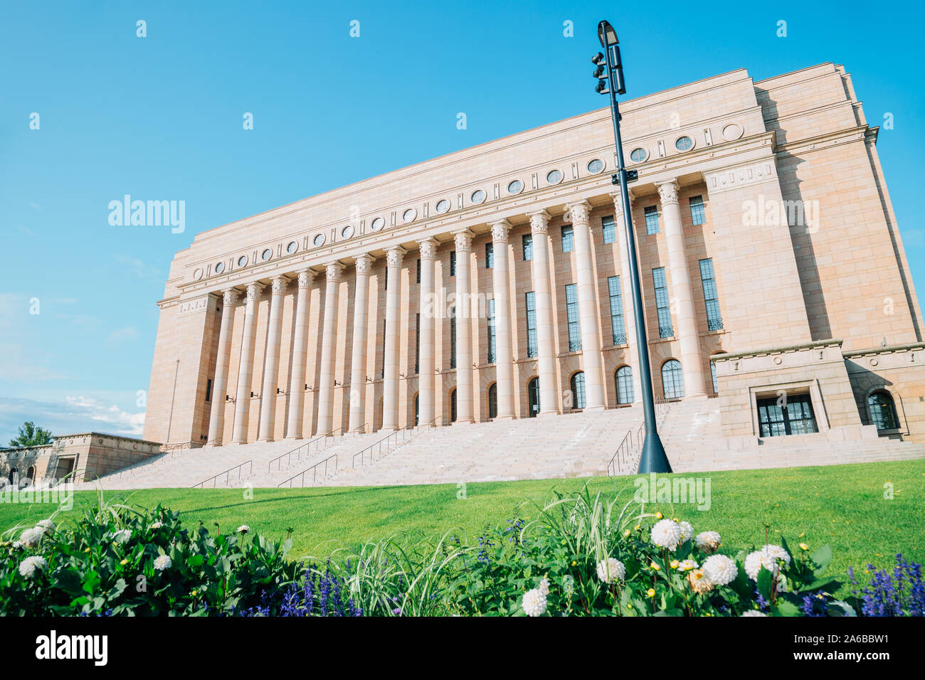 Helsinki finland view parliament building hi-res stock photography and ...