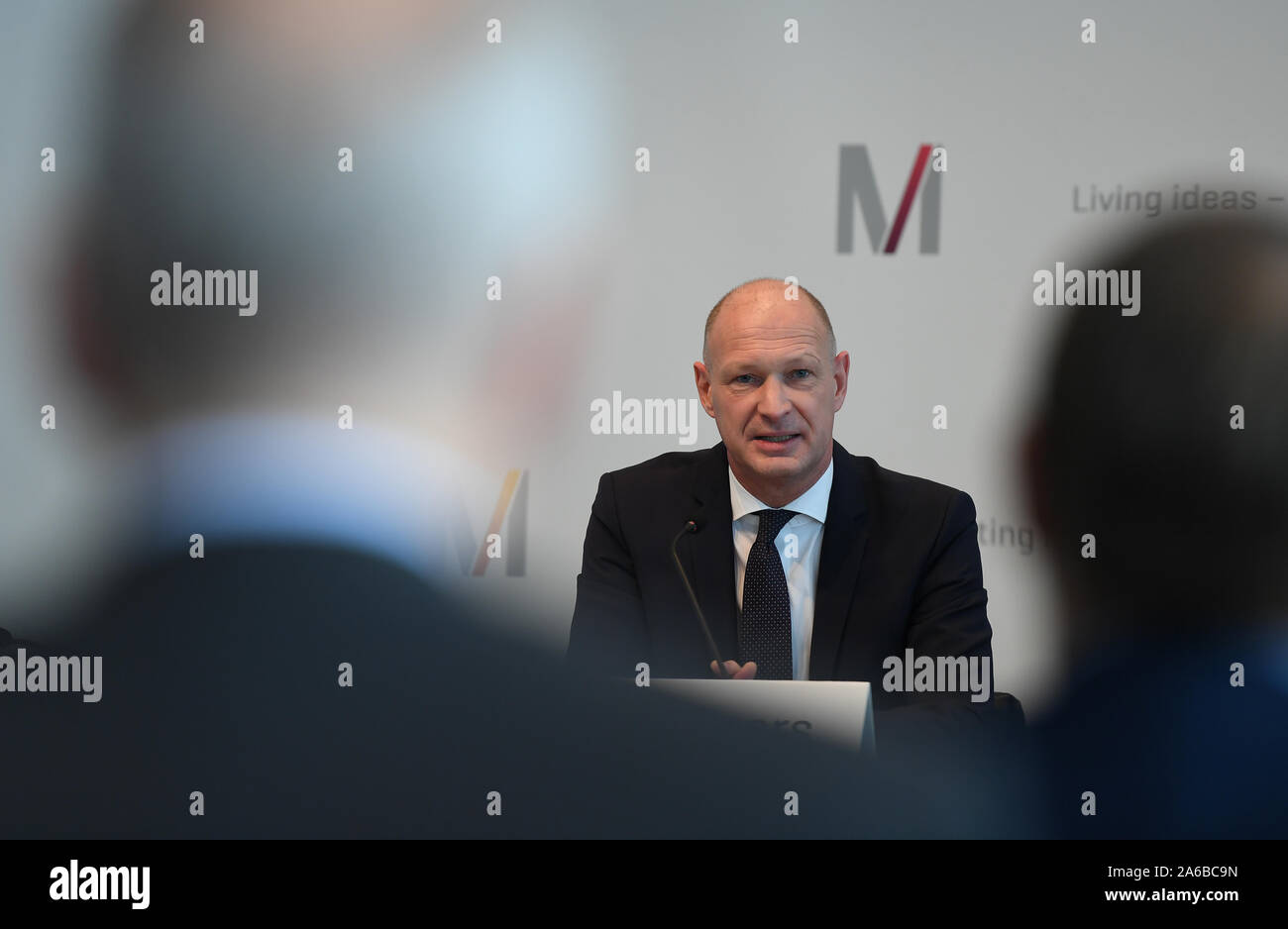 Munich, Germany. 25th Oct, 2019. The new Munich Airport CEO Jost ...