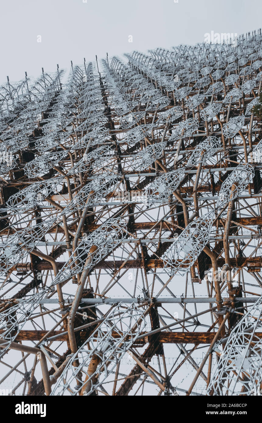 Duga - Soviet over-the-horizon OTH radar system used as part of the ...