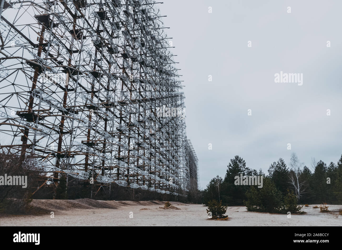Duga - Soviet over-the-horizon OTH radar system used as part of the ...