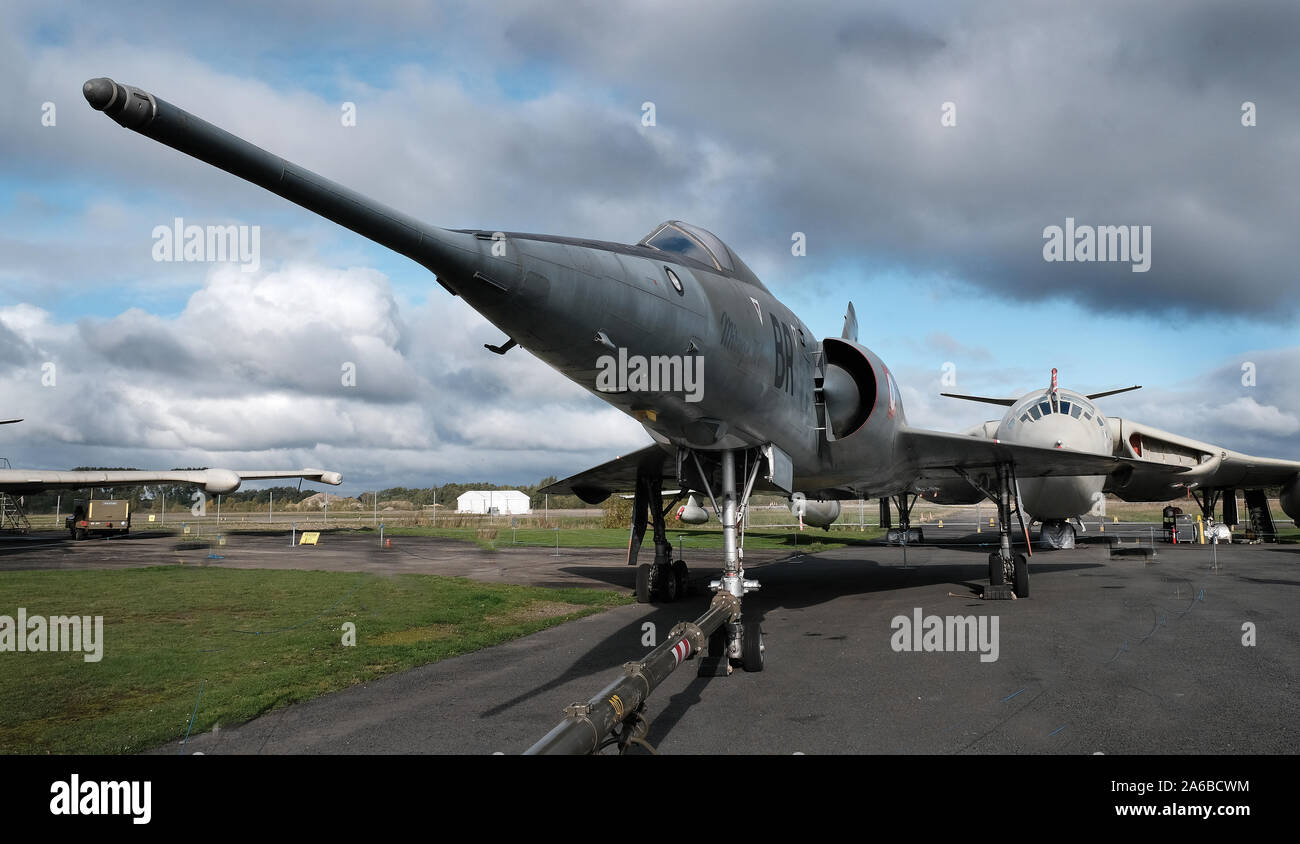 Cold war period Dassault mirage 4 nuclear bomber Stock Photo - Alamy