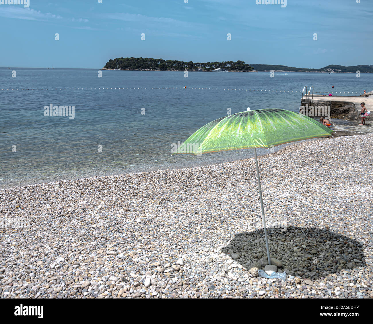 Round parasol hi-res stock photography and images - Alamy