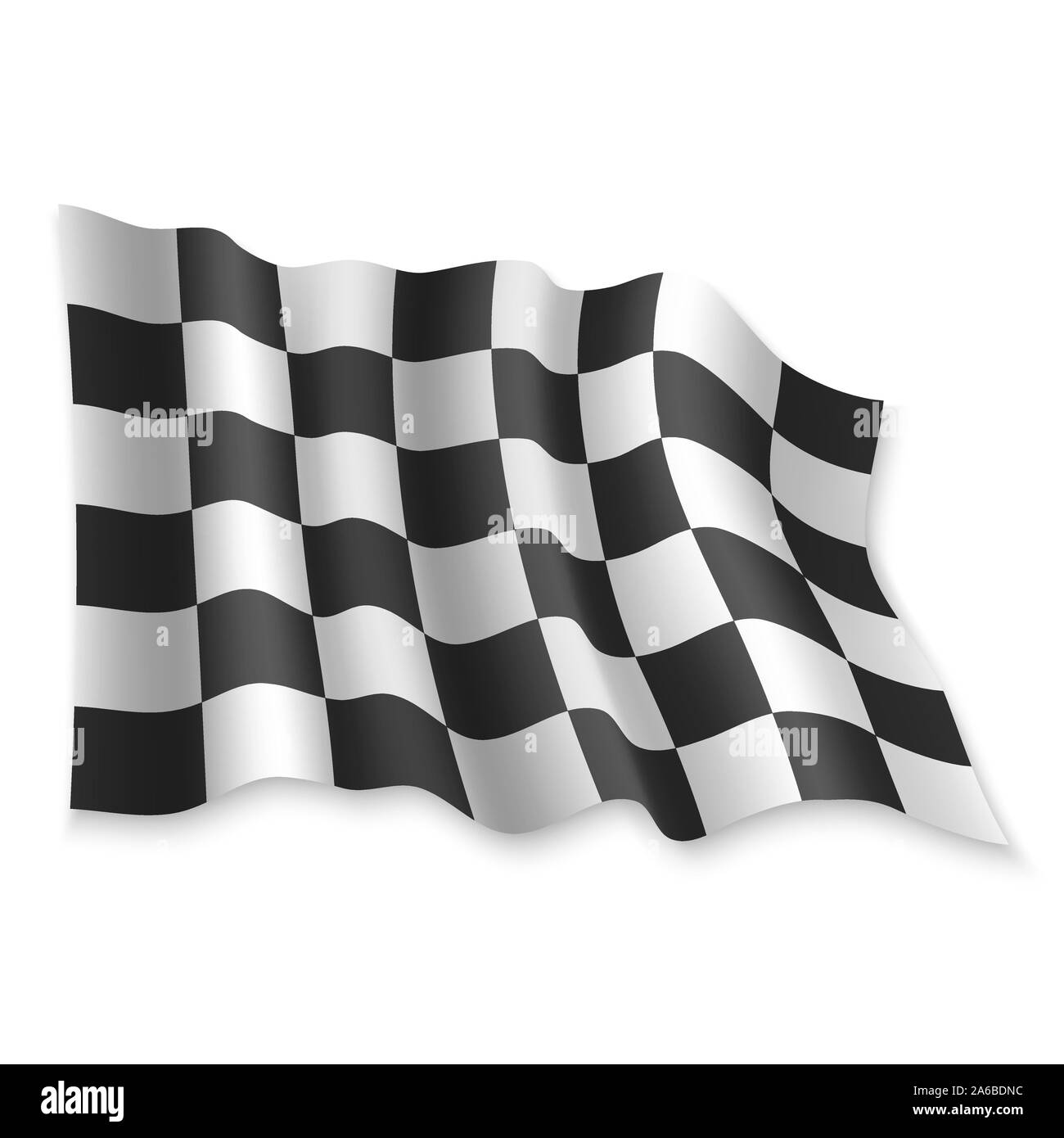Waving race flag chess Stock Vector Images - Alamy