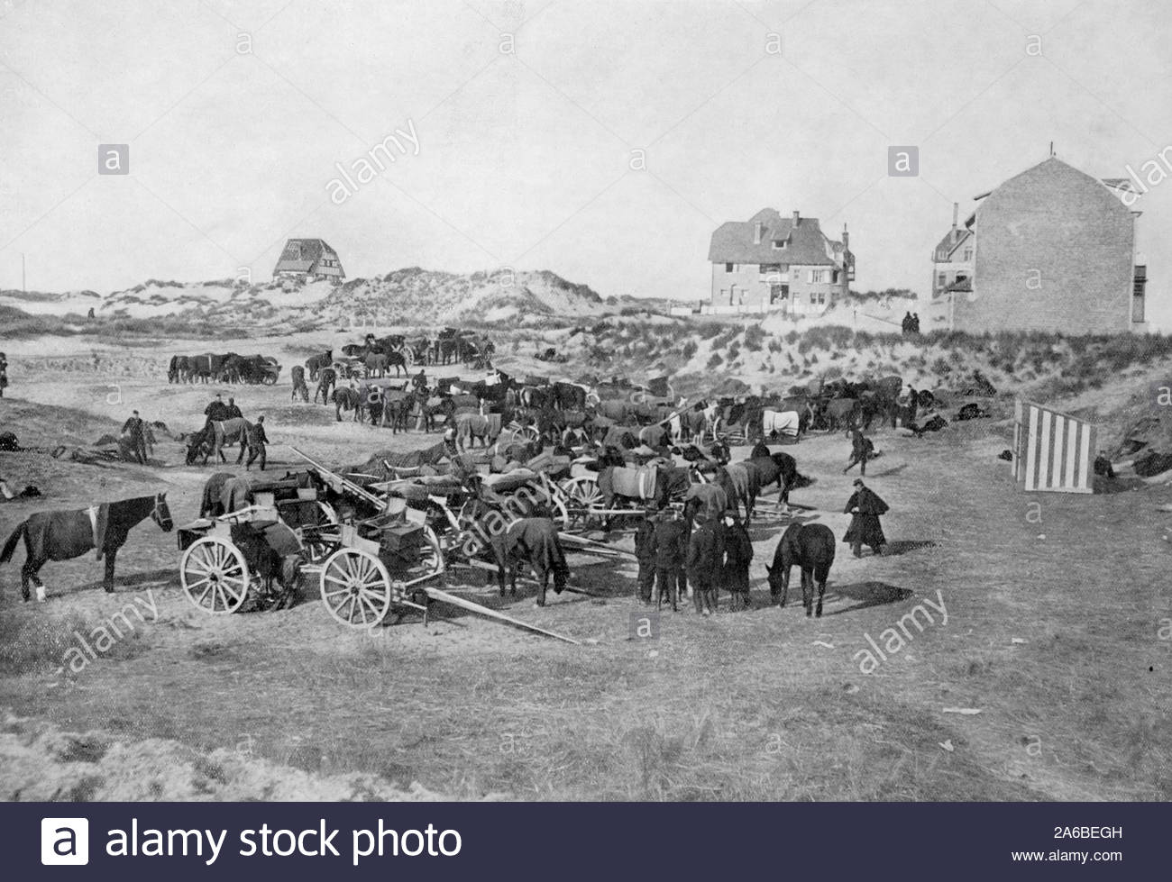 Belgian soldiers 1914 Black and White Stock Photos & Images - Alamy