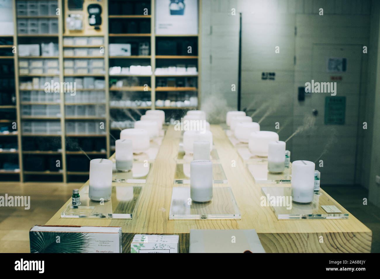 Muji store interior hi-res stock photography and images - Alamy