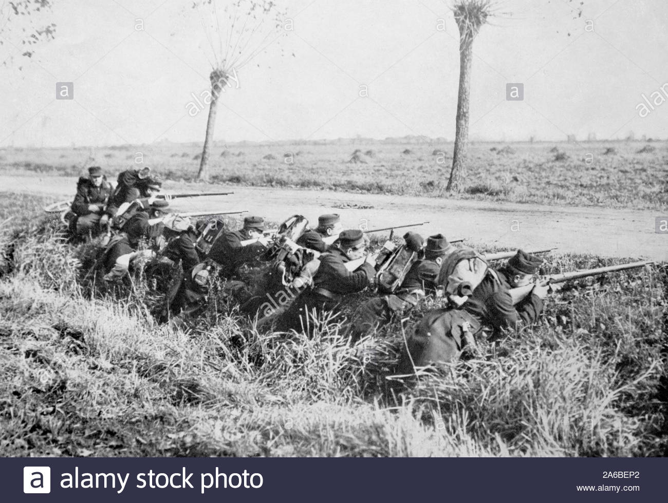 Belgian soldiers trench hi-res stock photography and images - Alamy