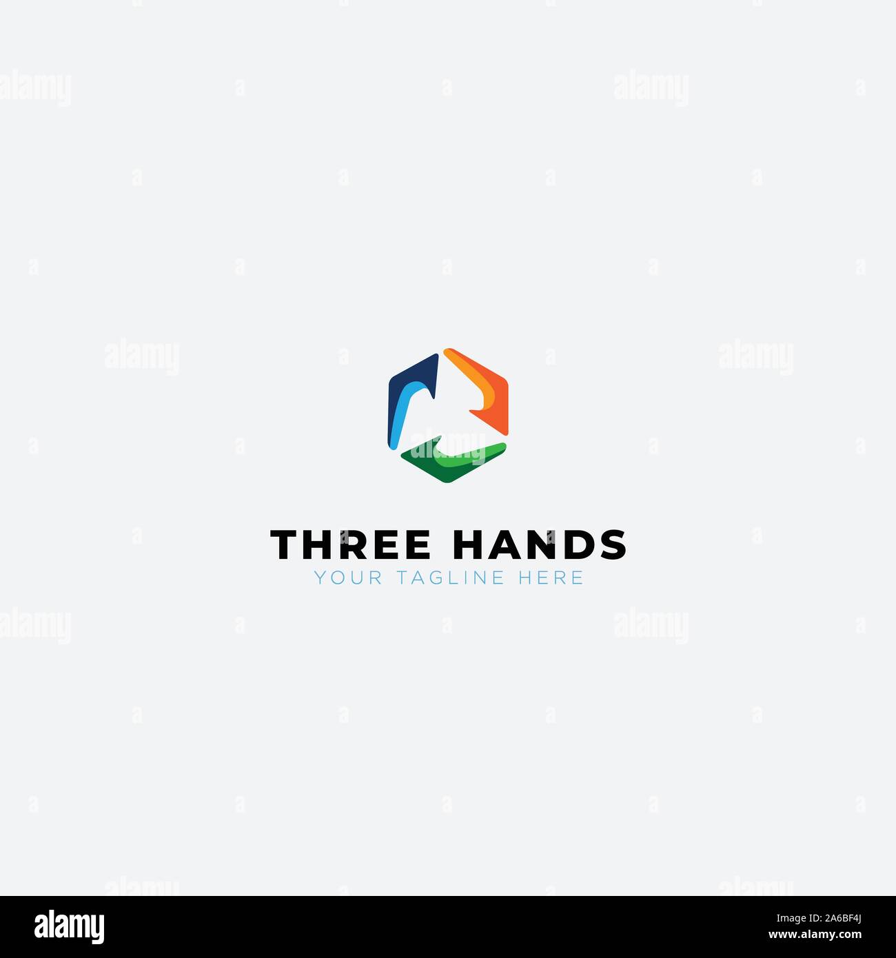 Family hands circle Stock Vector Images - Alamy