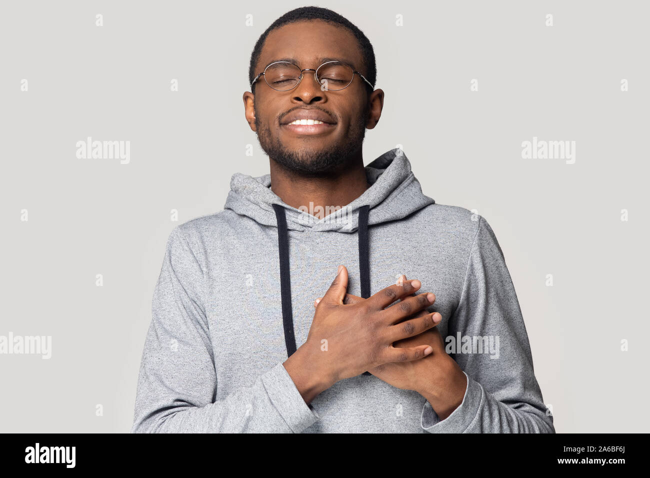 Grateful man hi-res stock photography and images - Alamy