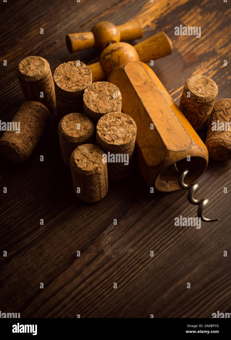 vintage cork screw Stock Photo - Alamy