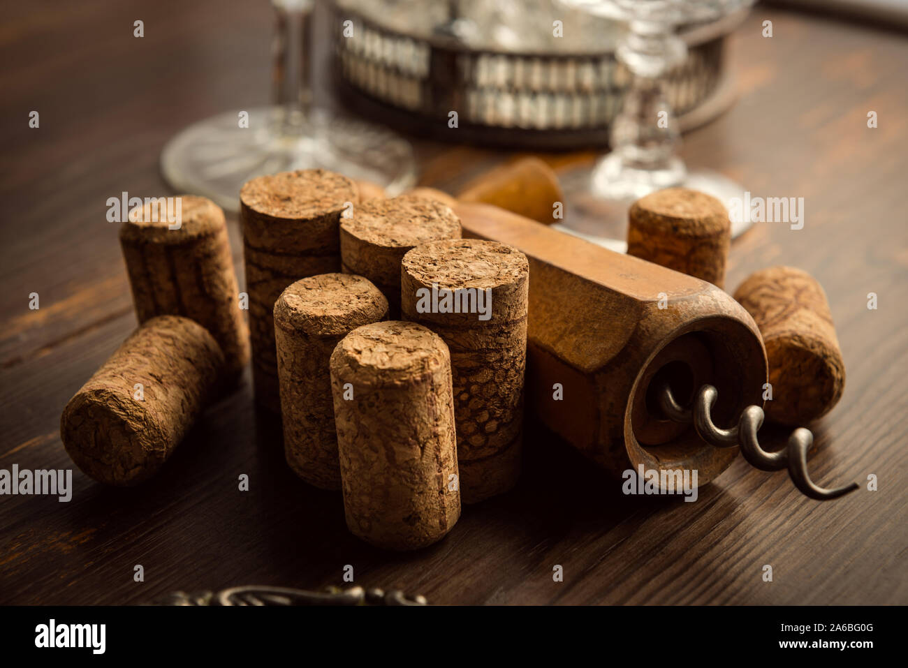 vintage cork screw Stock Photo - Alamy