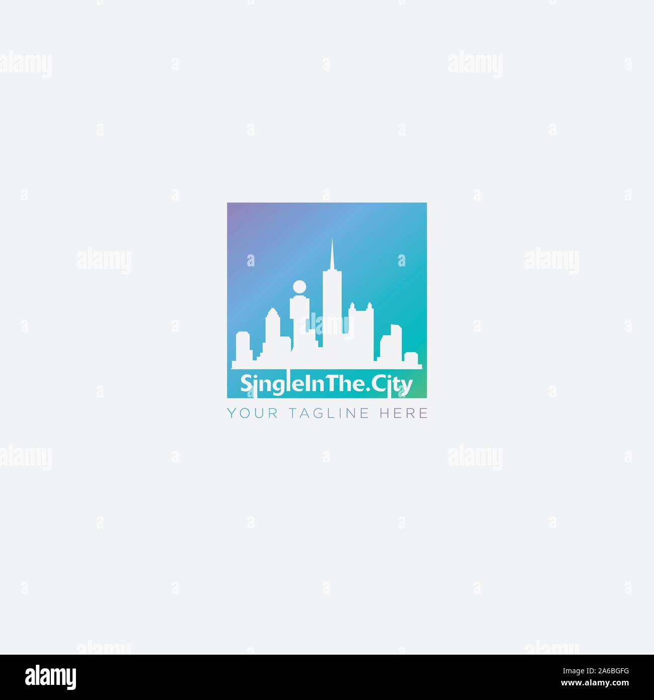 Texas city Stock Vector Images - Alamy