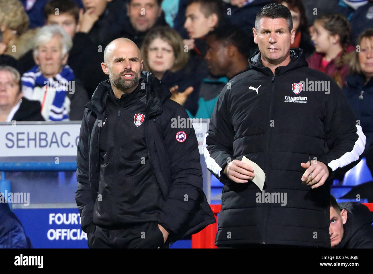 Rotherham united coach hi-res stock photography and images - Alamy